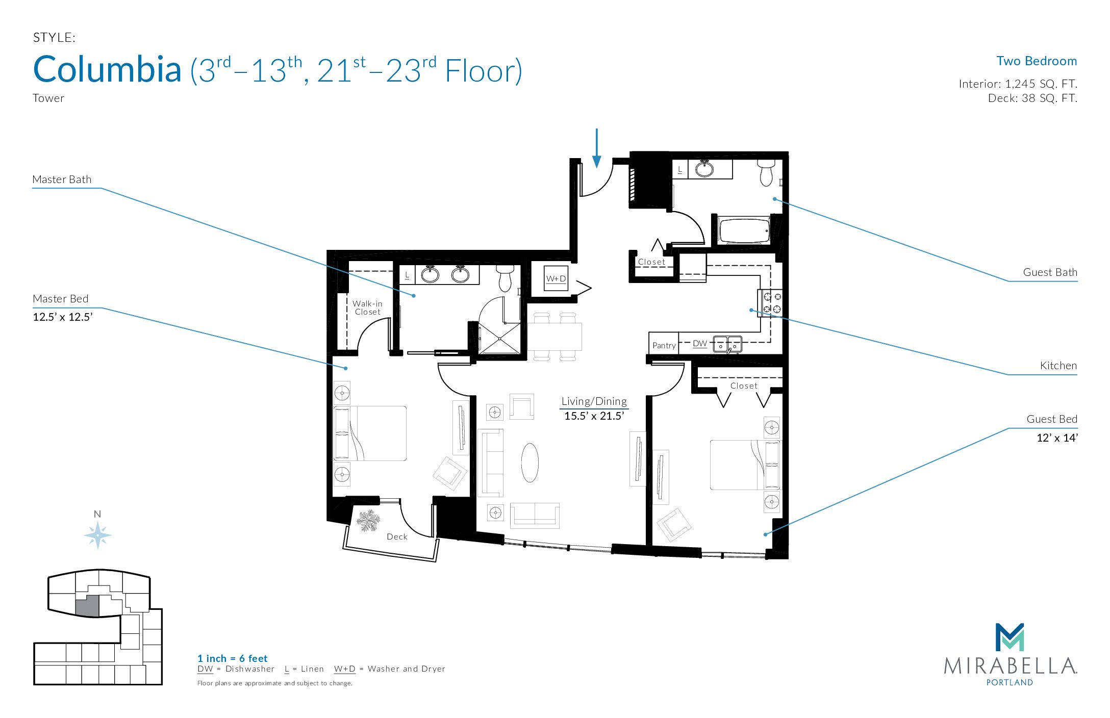 Columbia - Mirabella Portland