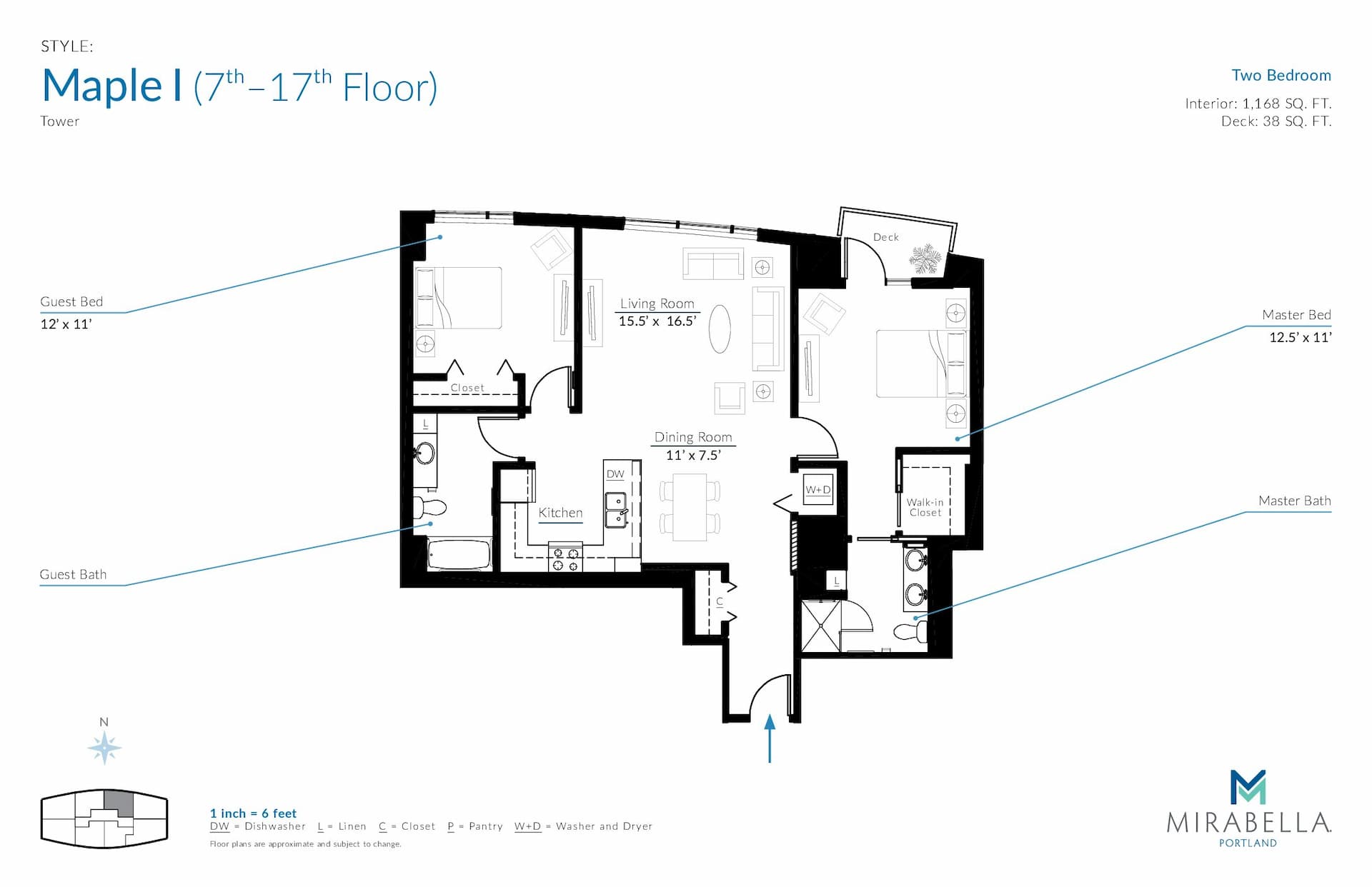 Floor Plans - Mirabella Portland