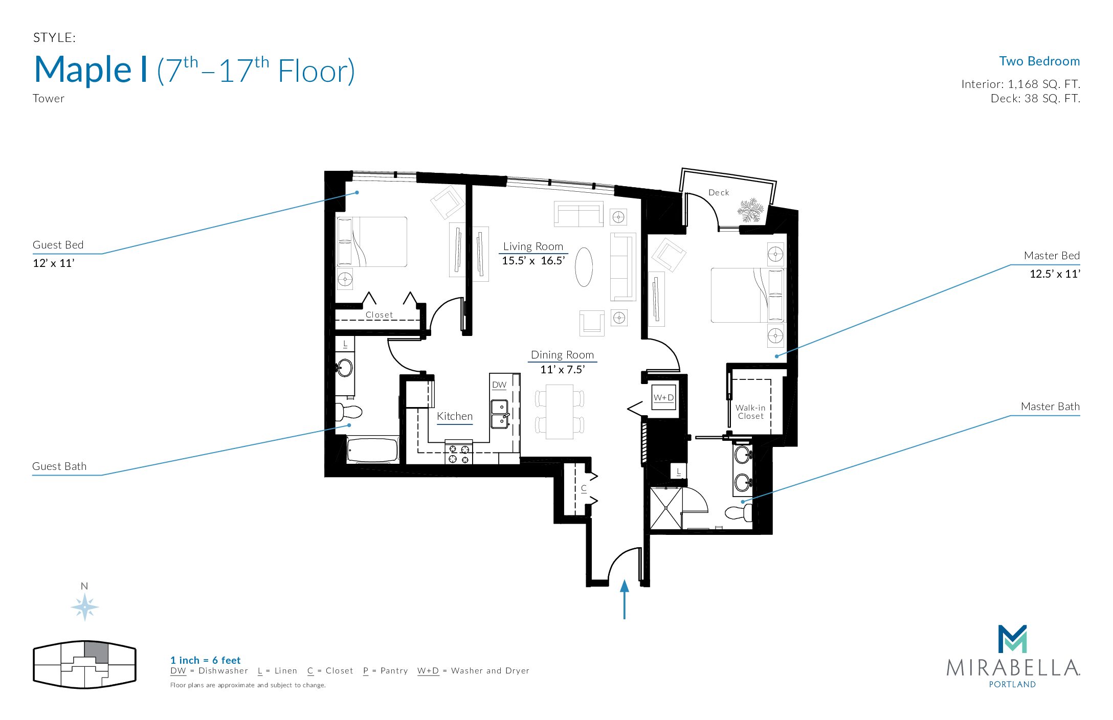 Floor Plans - Mirabella Portland
