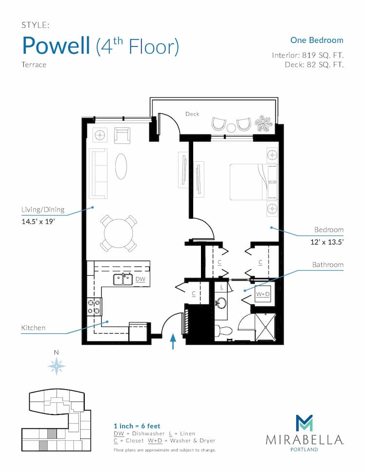 Floor Plans - Mirabella Portland